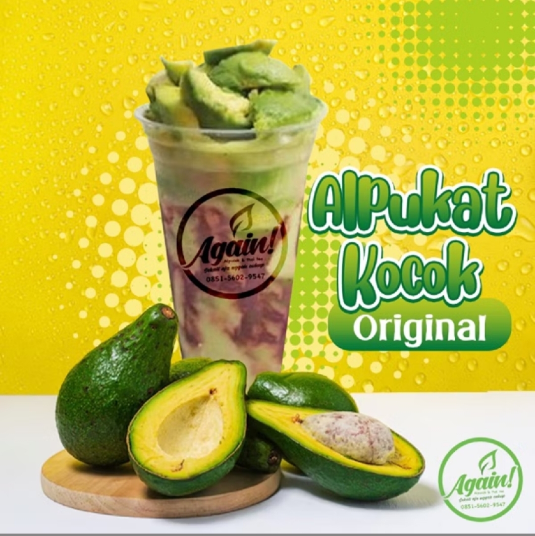 AGAIN! Thai Tea | Alpukat & Durian Kocok - Segarkan Harimu!